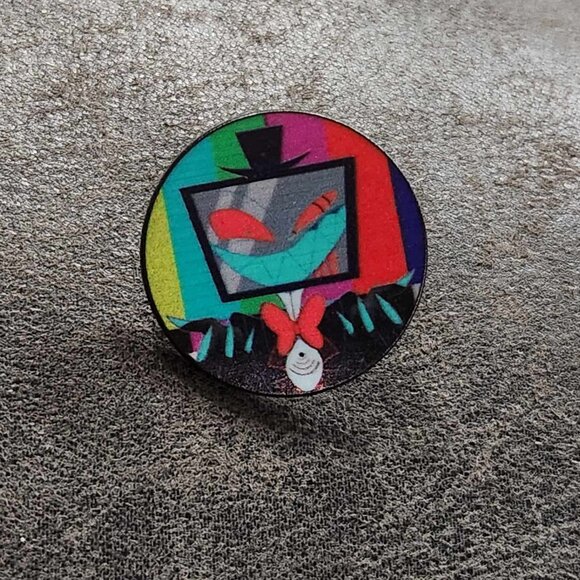 Jewelry | Hazbin Hotel Vox Pin | Poshmark